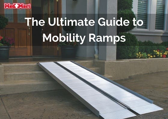 PVI OnTrac Wheelchair Access Ramp with Handrails